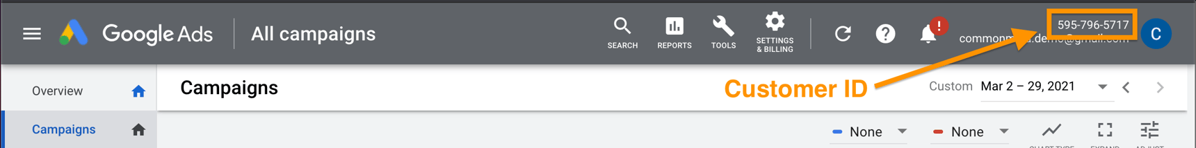 Find Your Google Ads Customer ID