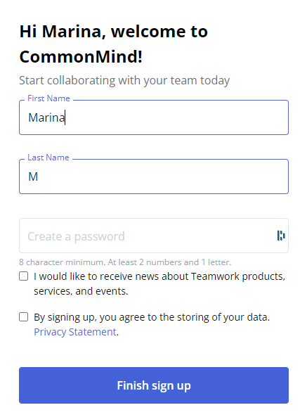 Getting Started in Teamwork